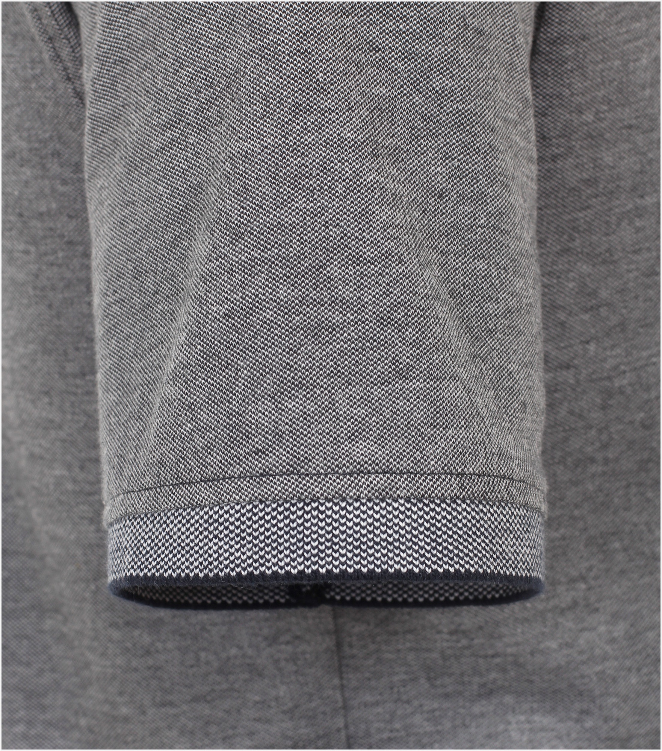 CASA MODA comfort fit heren polo, grijs