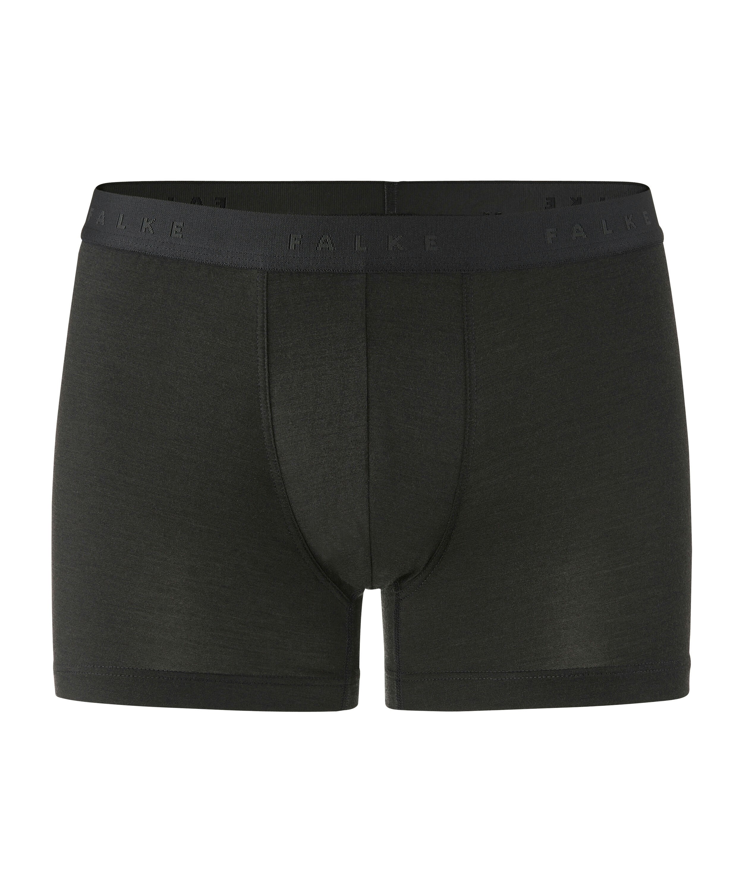 FALKE heren boxer Daily Climawool, boxers normale lengte, zwart (black)