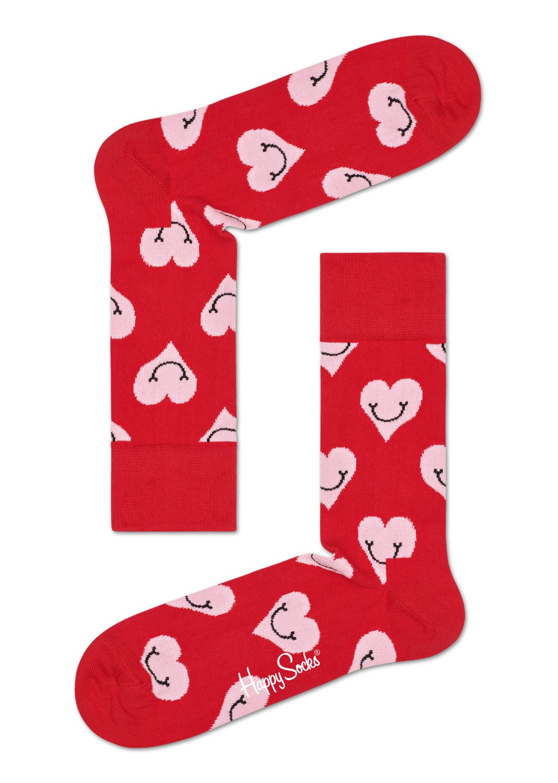 Happy Socks Smiley Heart Sock, unisex sokken