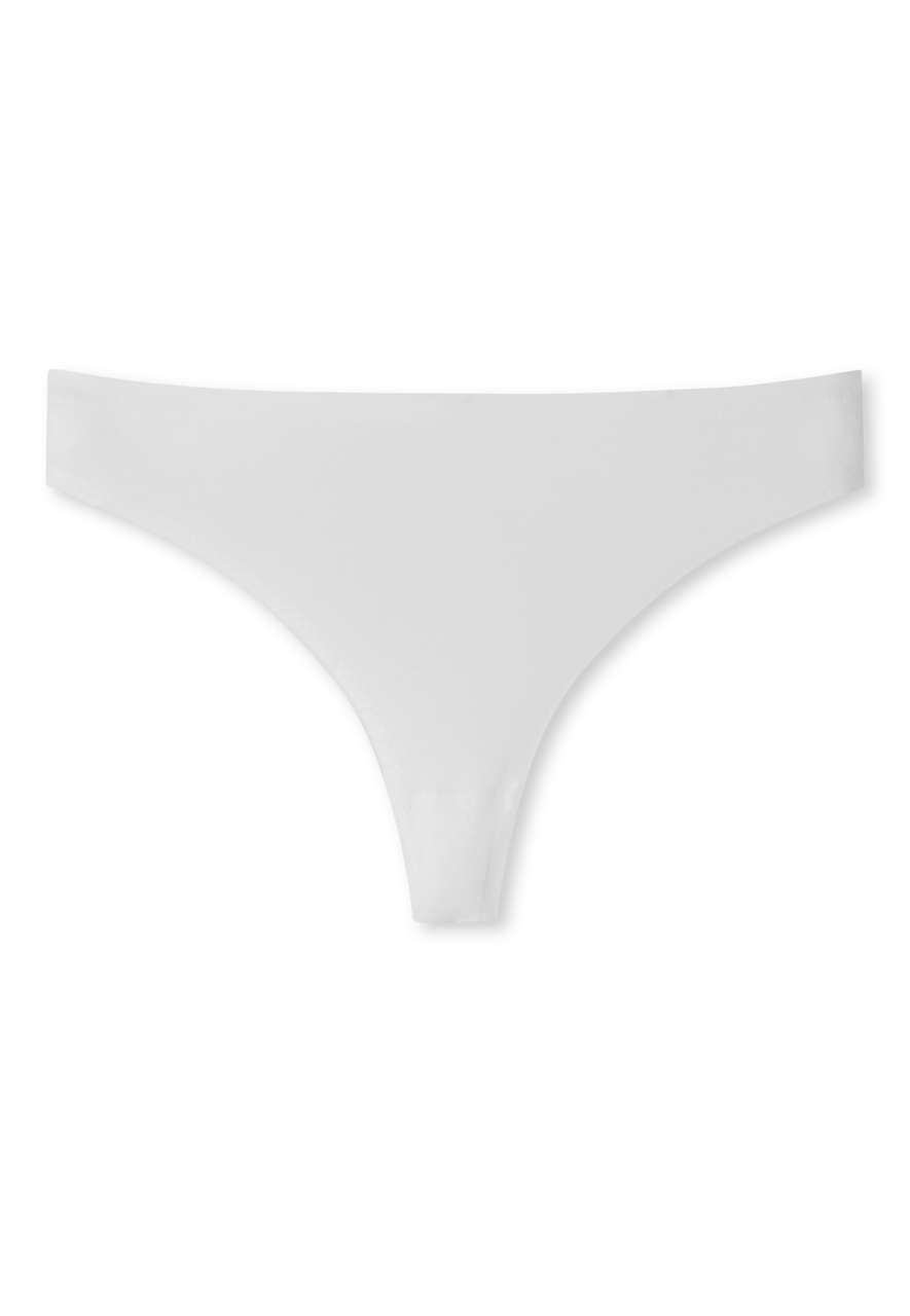 SCHIESSER Invisible Soft string (1-pack), dames string microfiber wit