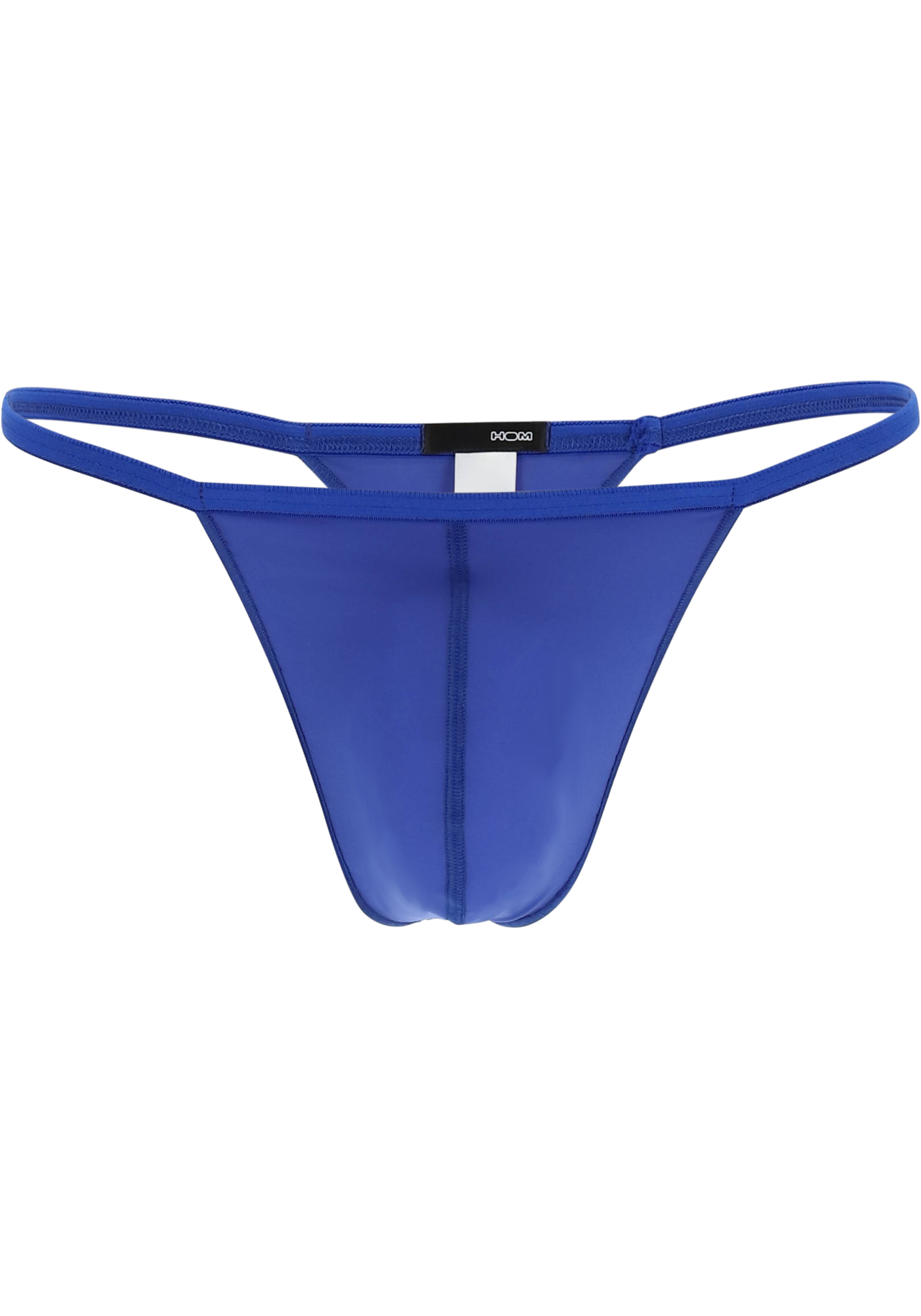 HOM Plume g-string (1-pack), heren string, blauw