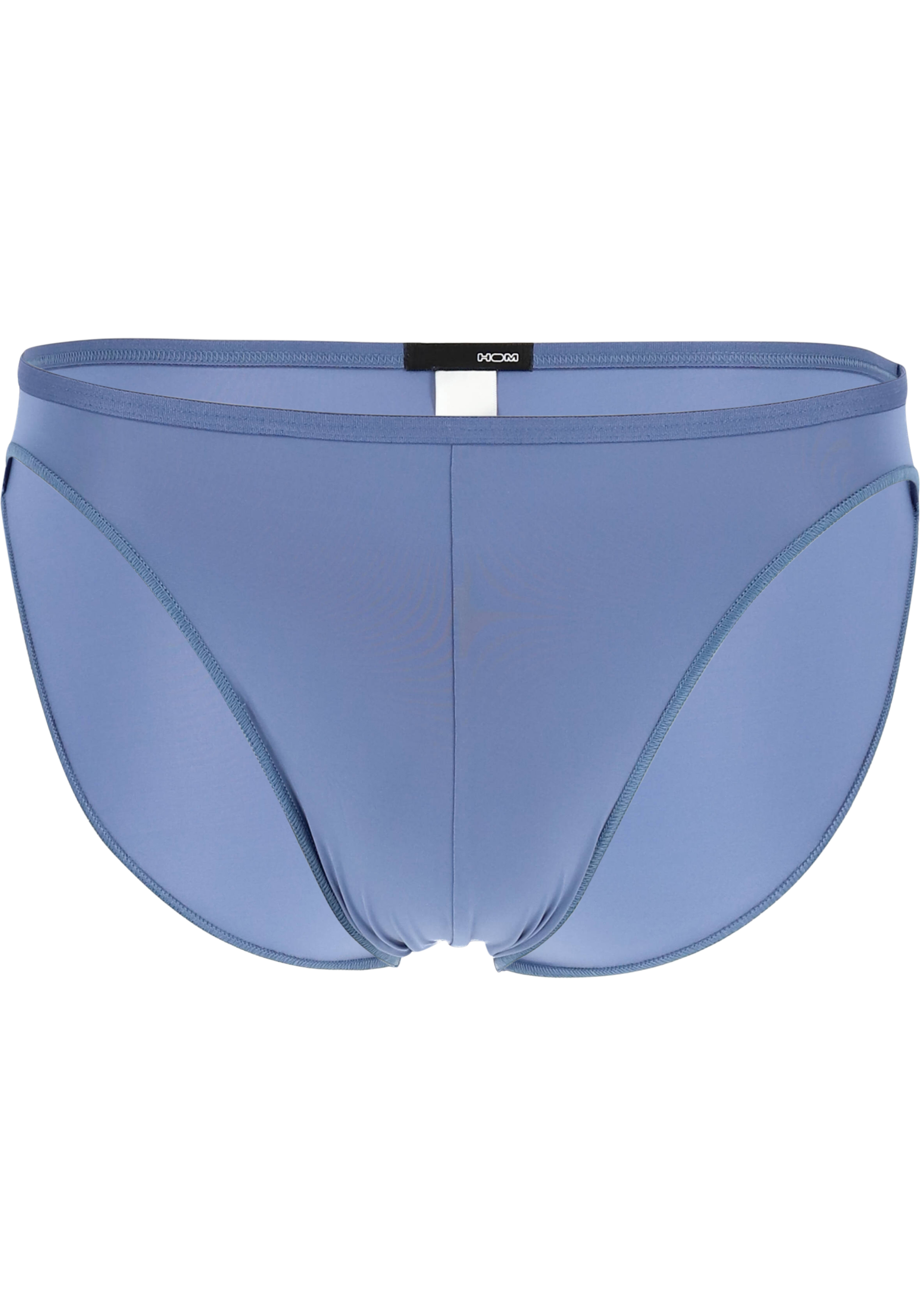 HOM Plumes micro briefs (1-pack), heren micro slip microfiber, midden blauw