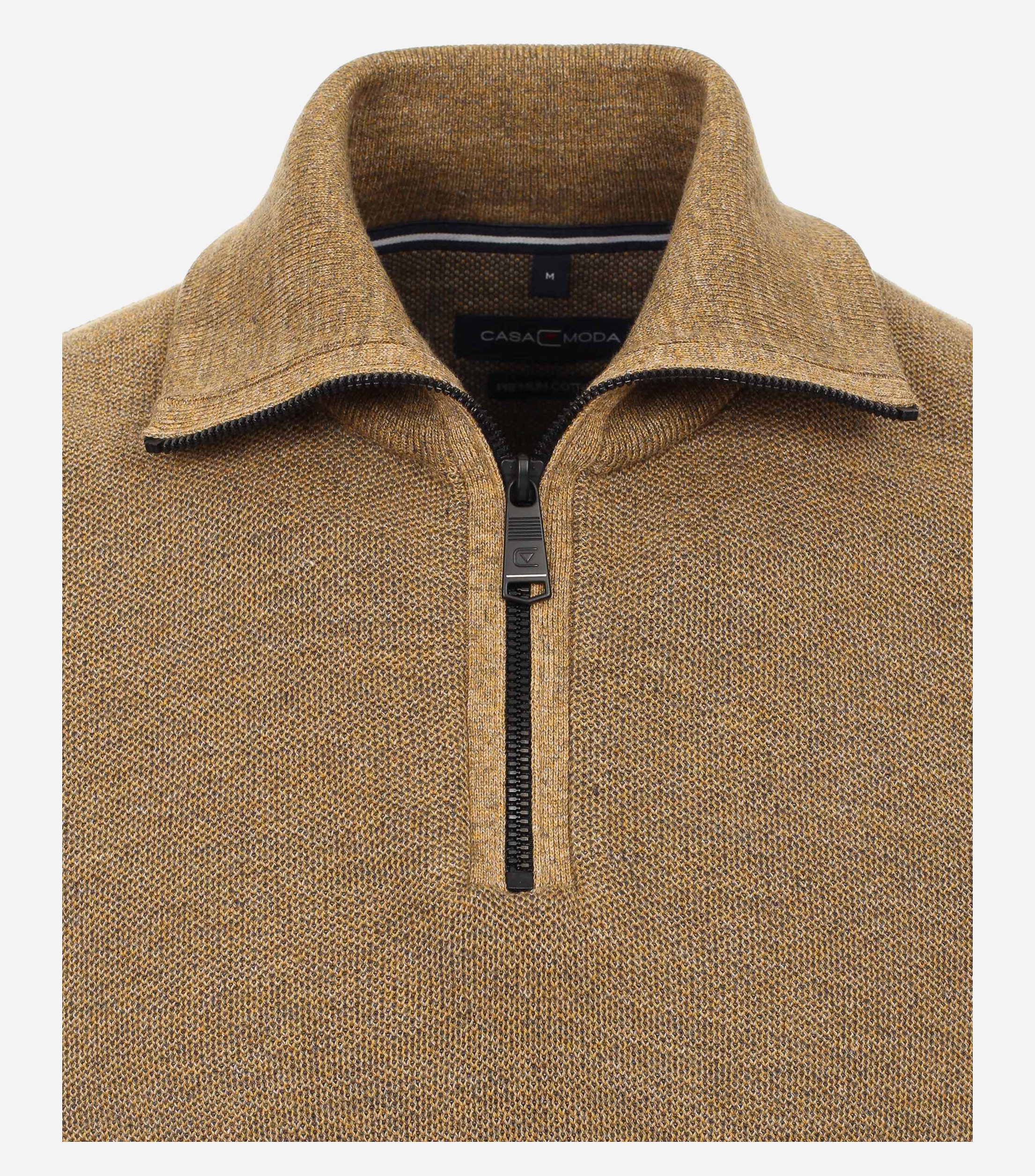 CASA MODA comfort fit schipperstrui, geel melange