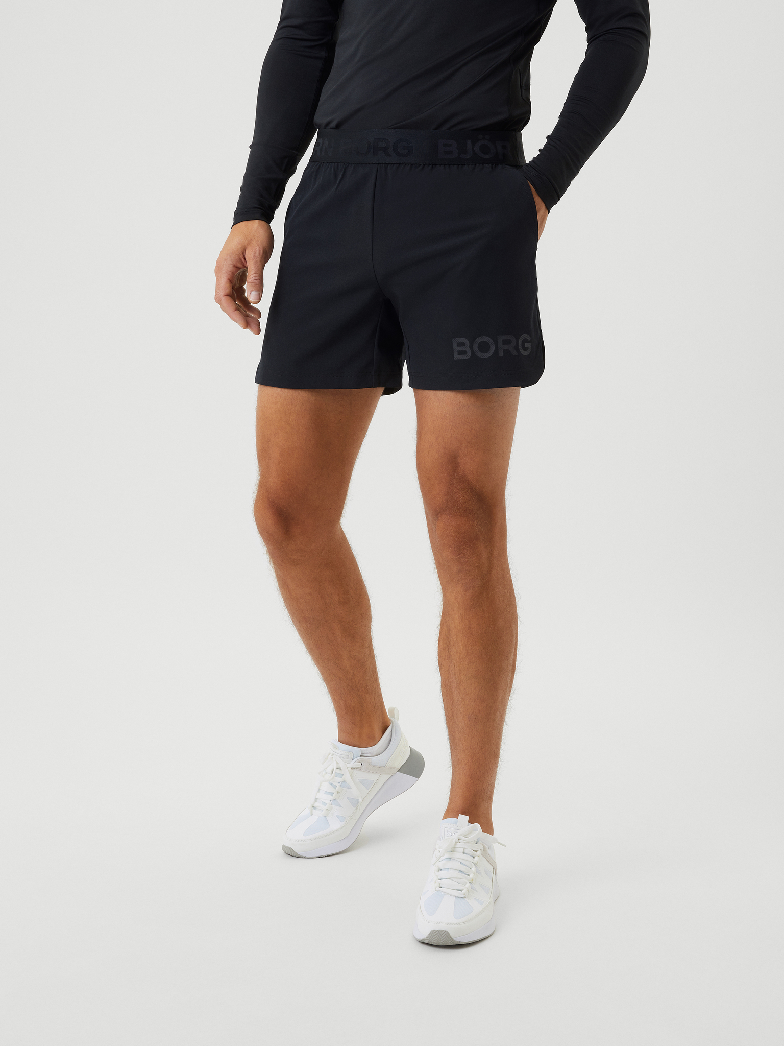 Bjorn Borg Short Shorts, heren broek kort, zwart