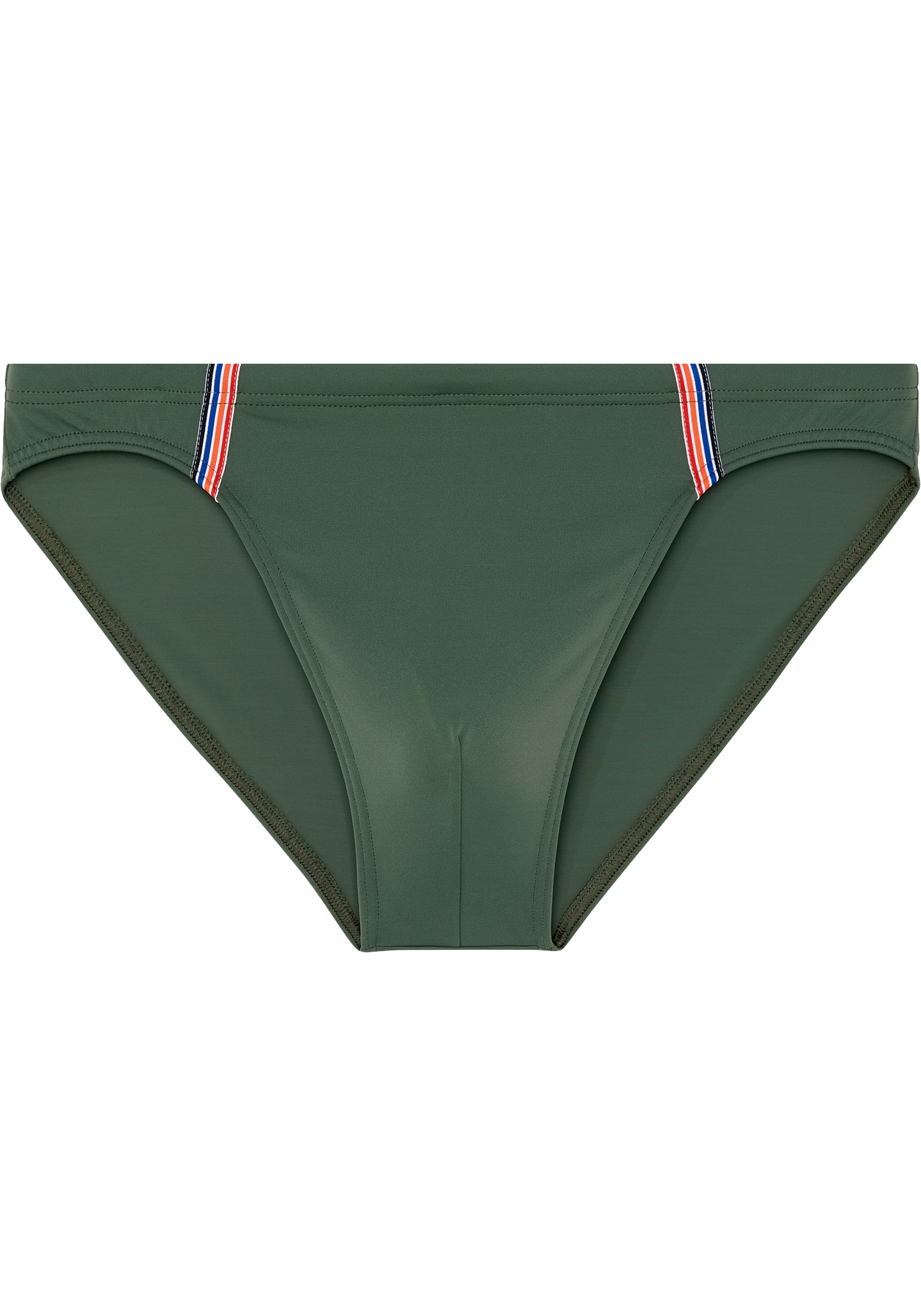 HOM Nautical cup swim micro briefs, heren zwemslip, kaki groen