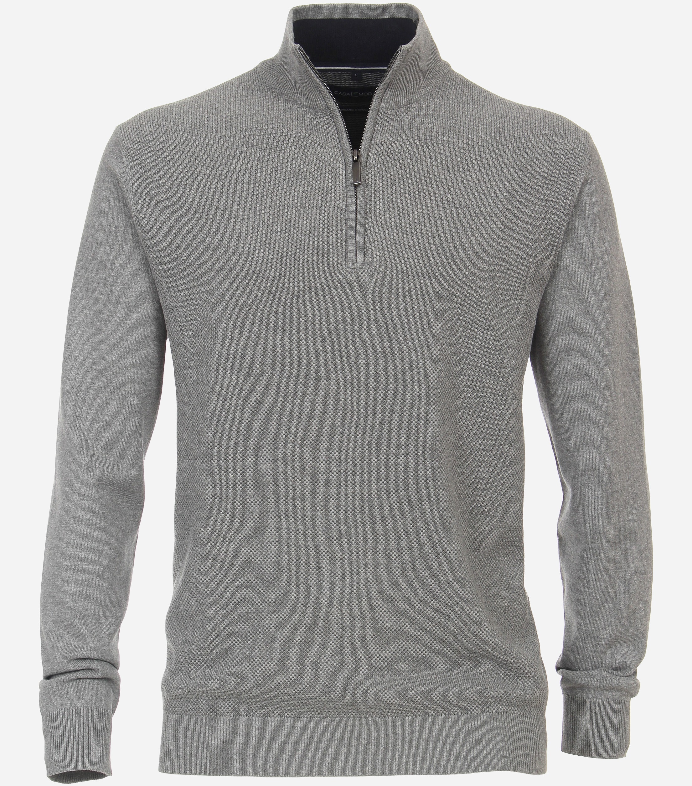 CASA MODA comfort fit schipperstrui, grijs