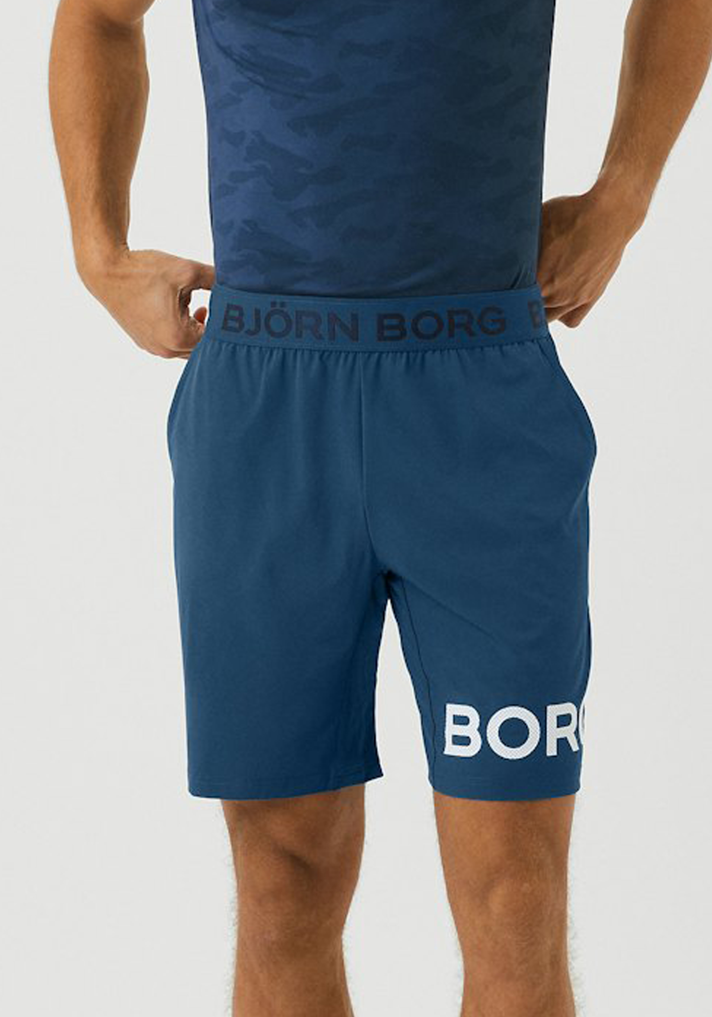 Bjorn Borg Shorts, heren broek kort, blauw