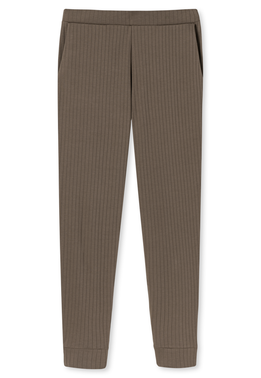 SCHIESSER Mix+Relax loungebroek lang, dames broek lange interlock ...