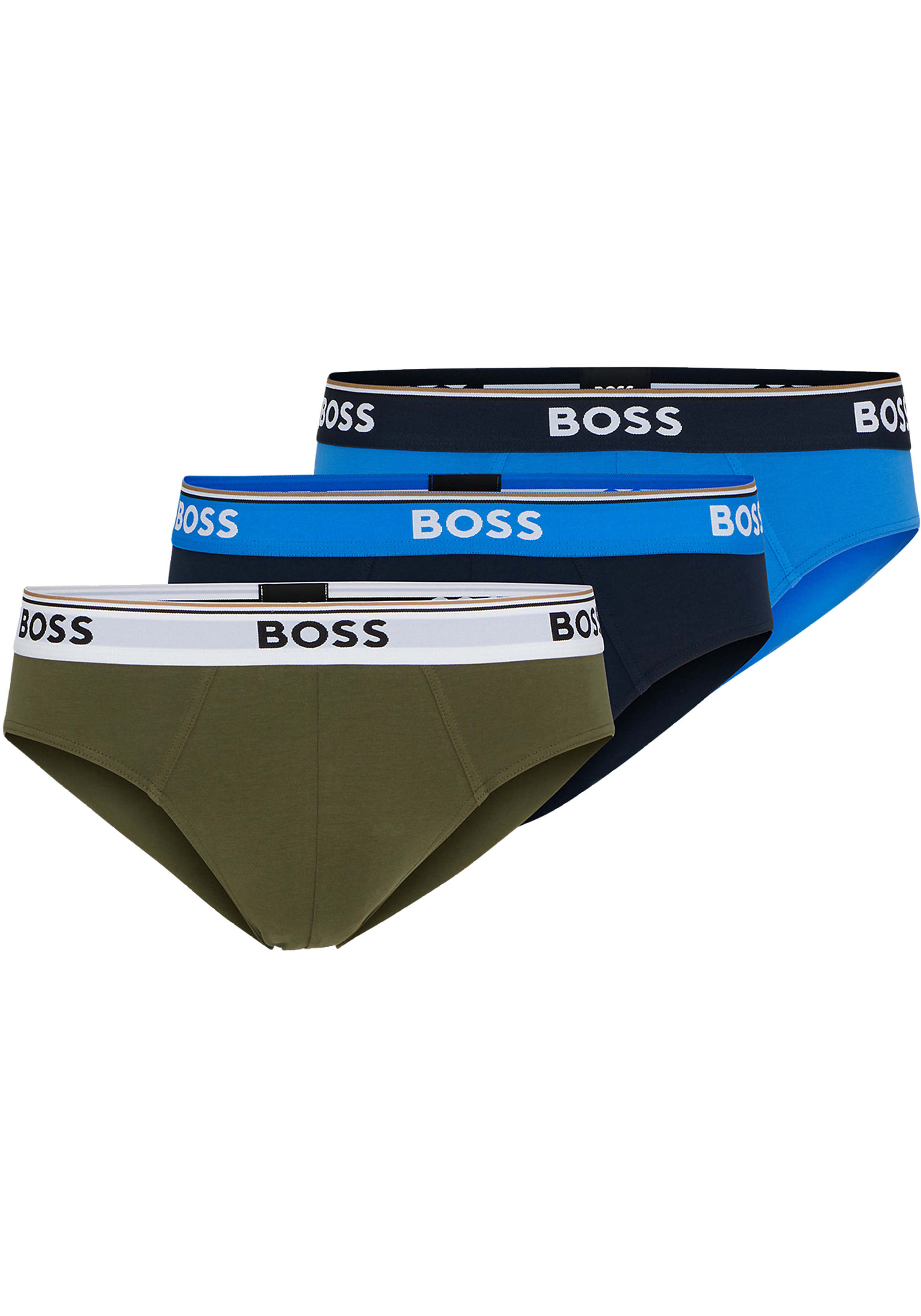 HUGO BOSS Power briefs (3-pack), heren slips, multicolor