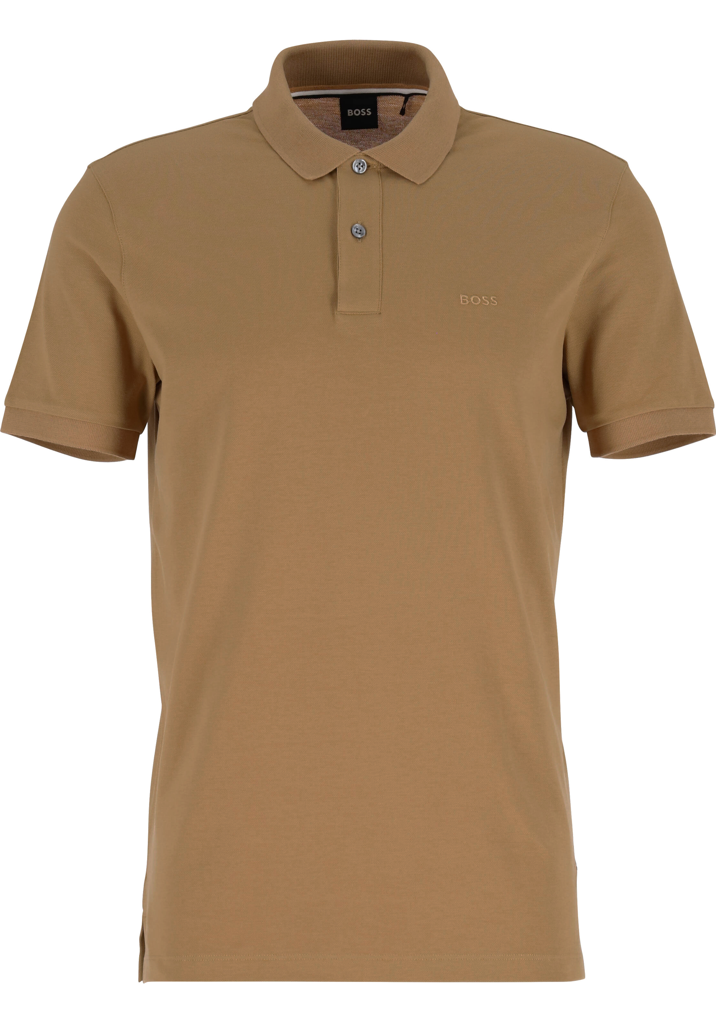 BOSS Pallas regular fit polo, pique, bruin