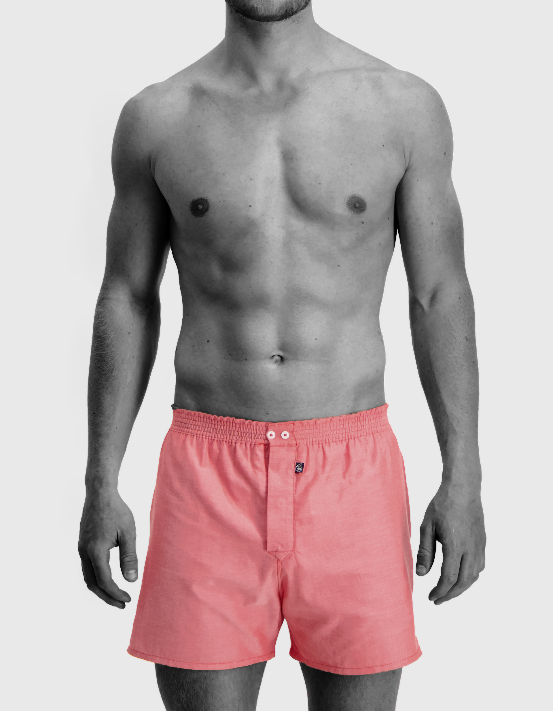 Claesen's Cls No.1 normale lengte boxer met gulp (2-pack), heren woven ...