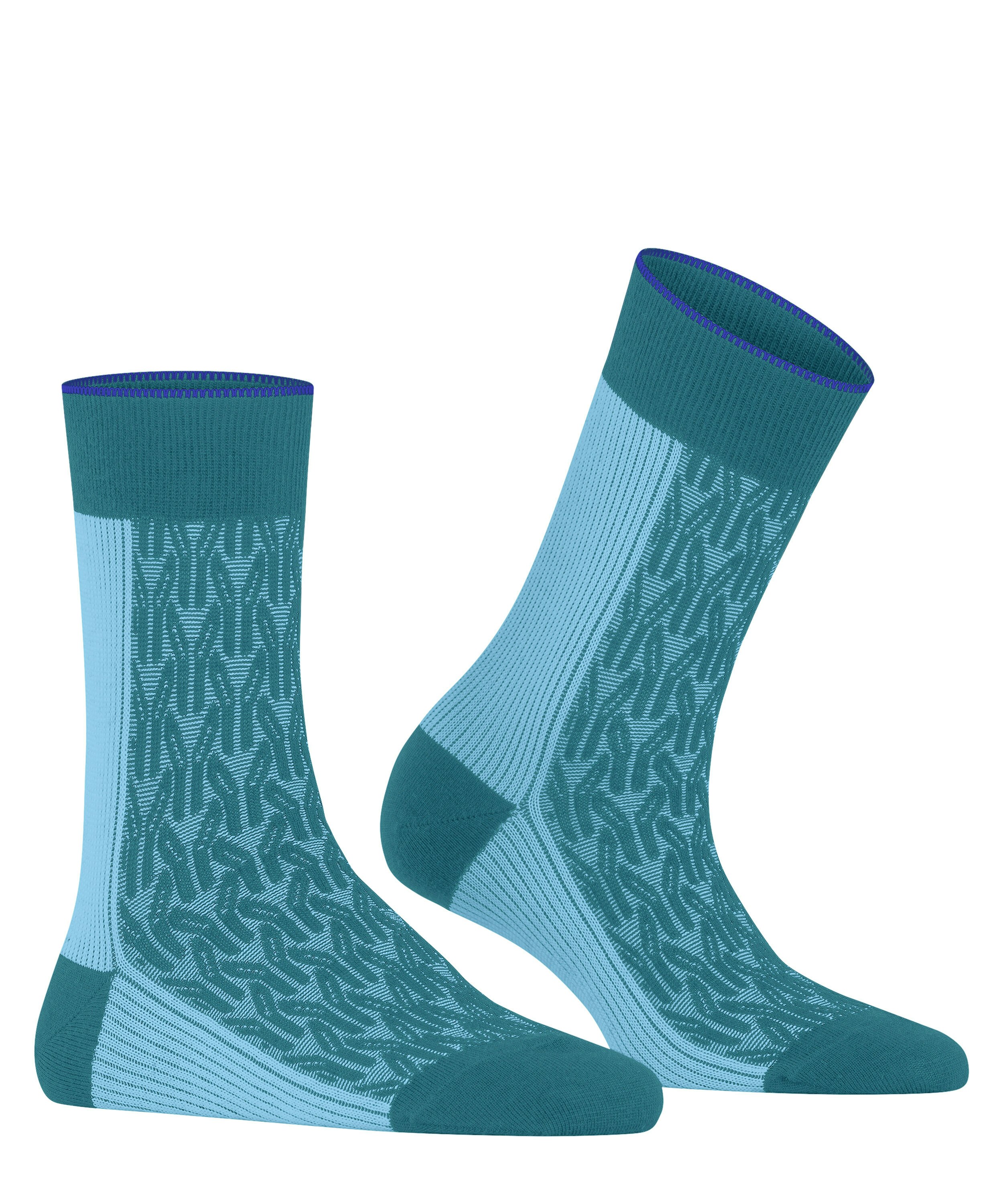 FALKE Immersive Mesh damessokken, petrol (peacock)