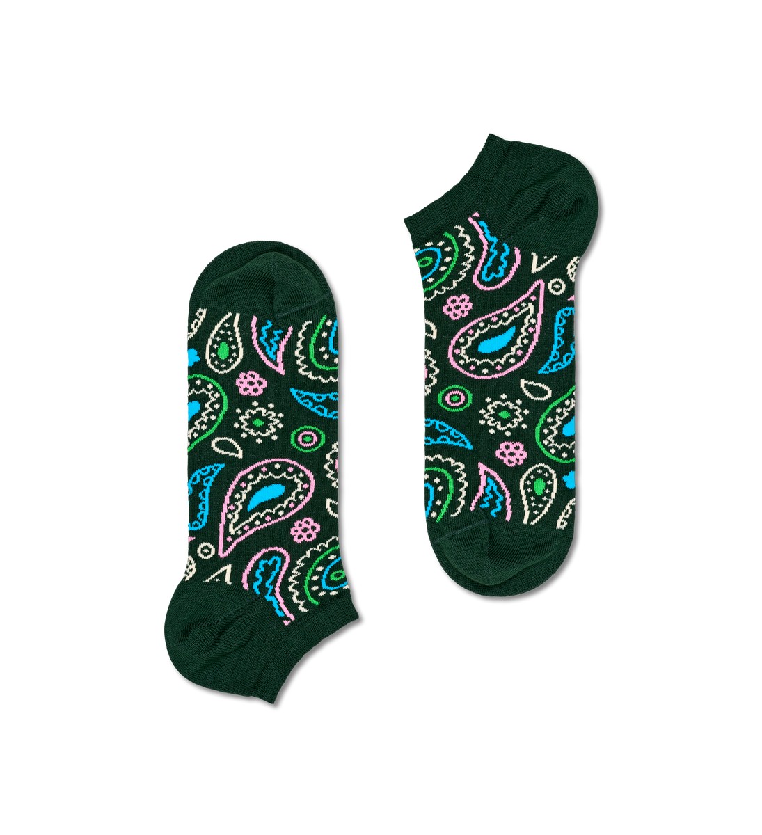 Happy Socks Paisley Low Sock, unisex enkelsokken