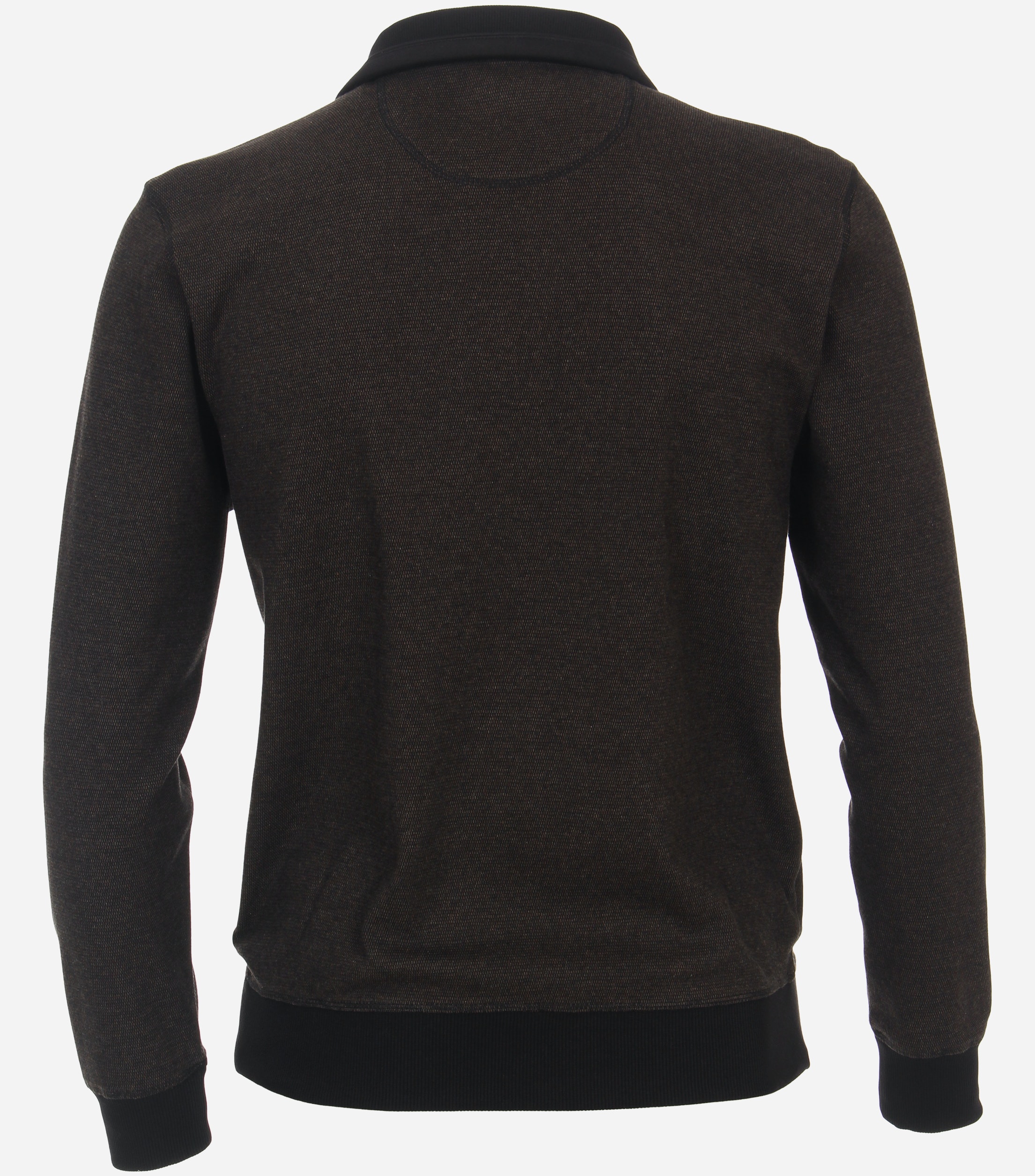 CASA MODA comfort fit schipperstrui, bruin melange