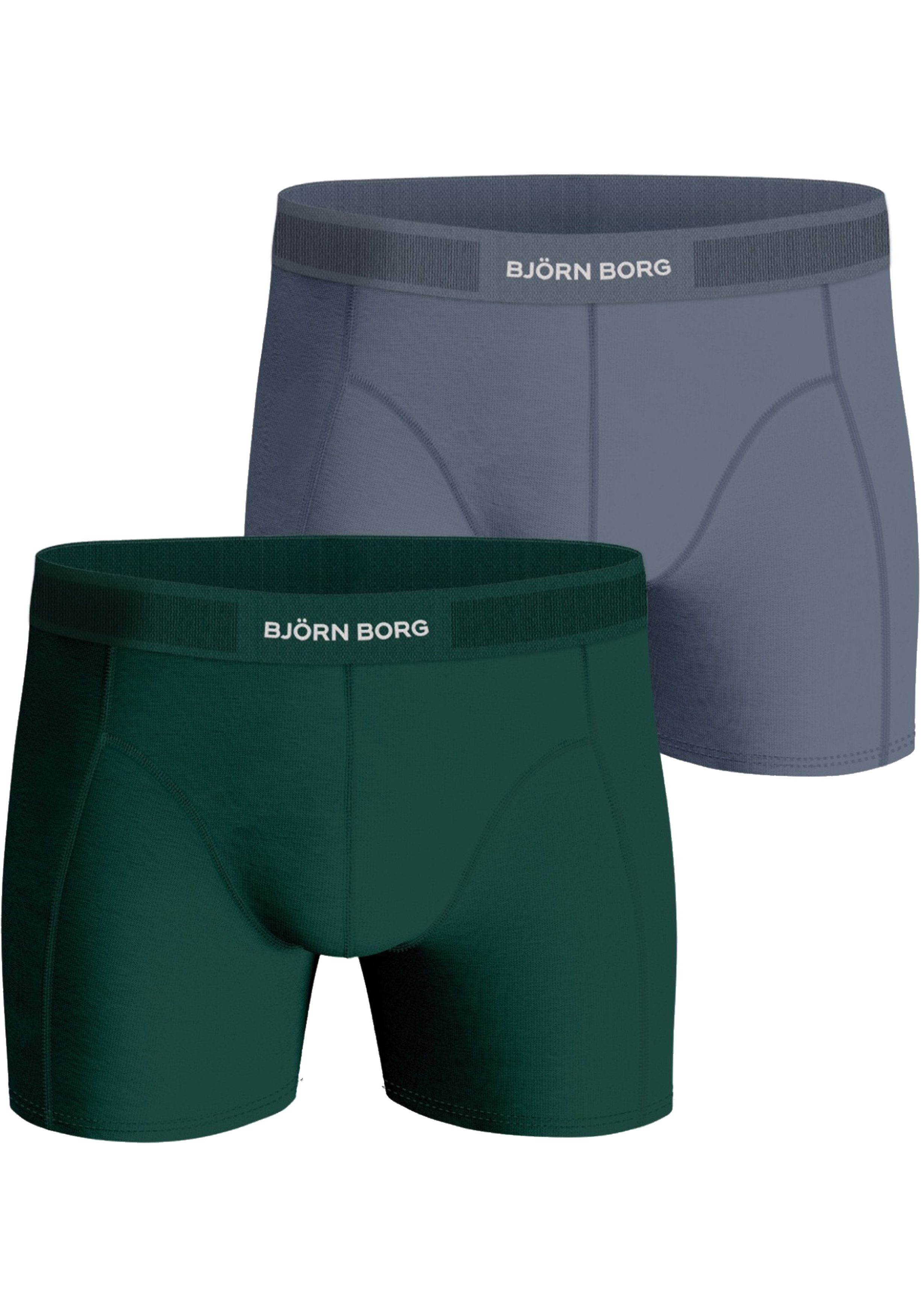Bjorn Borg Cotton Stretch boxers, heren boxers normale lengte (2-pack ...