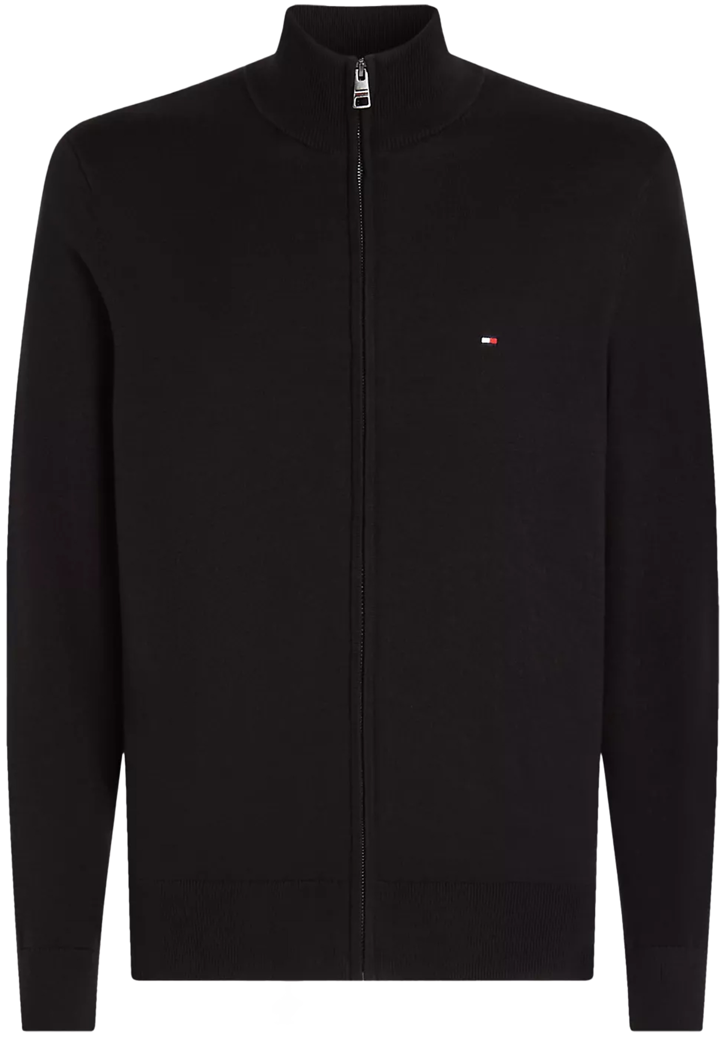 Tommy Hilfiger heren vest katoen, zwart