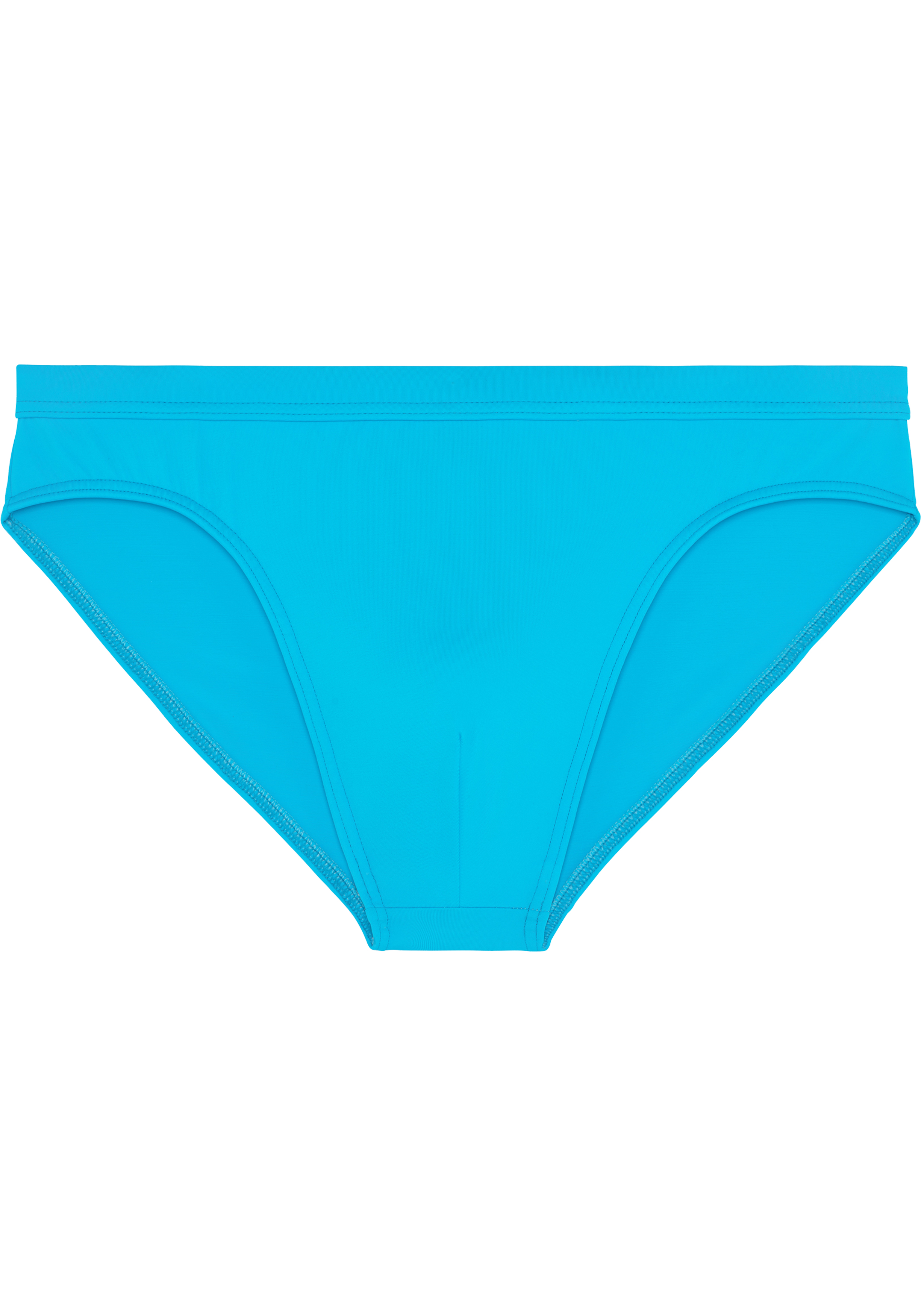 HOM Sea life swim mini briefs, heren zwemslip, turquoise