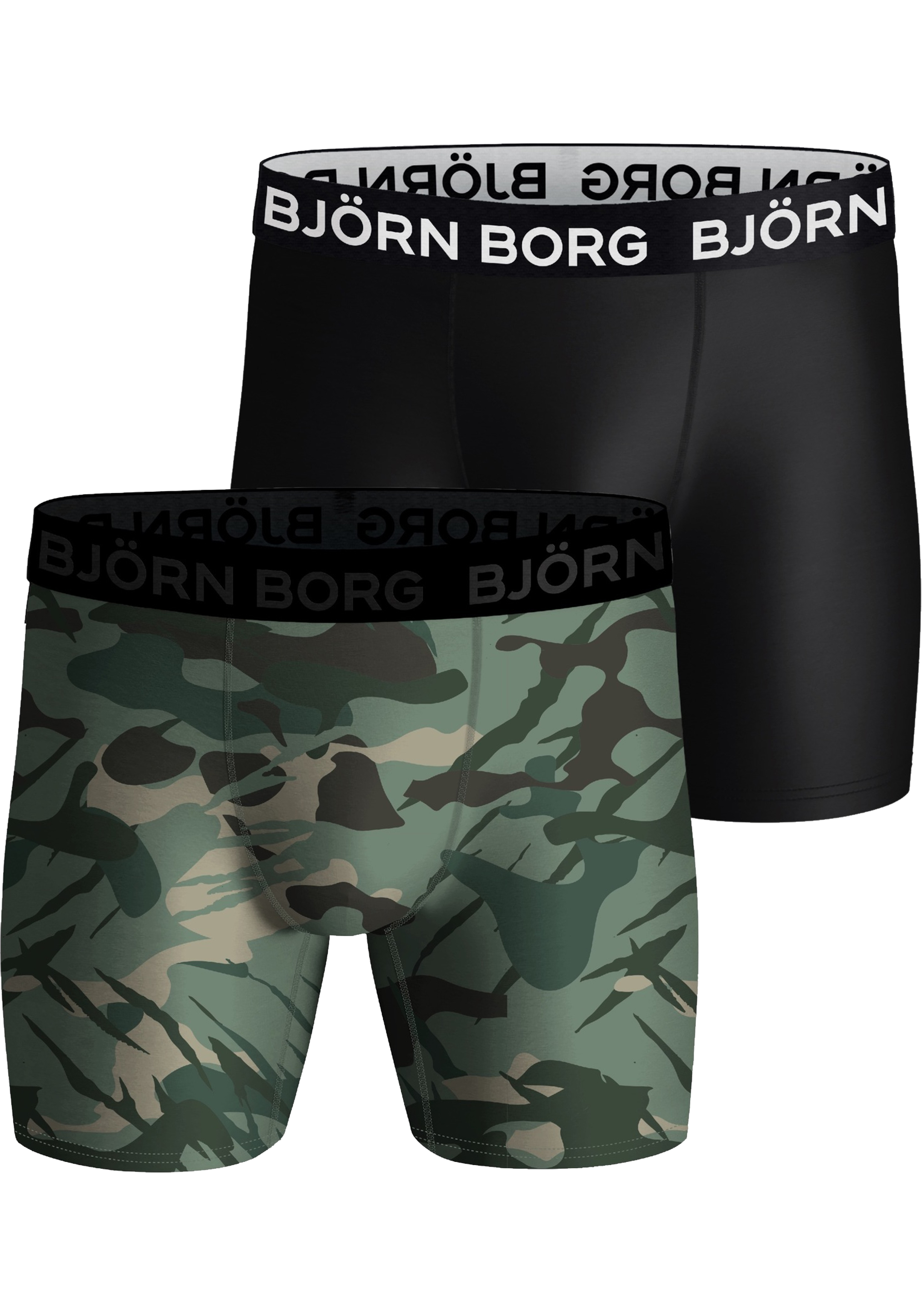 Bjorn Borg Performance boxers, microfiber heren boxers lange pijpen (2 ...